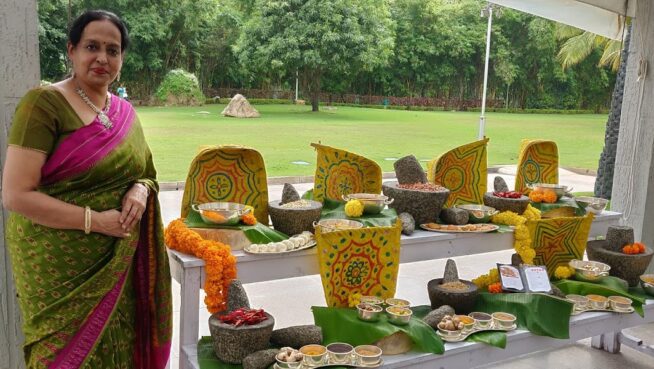 Gita Hari Promotes Vegetarian and Satvik Food - Center for Ayurveda ...