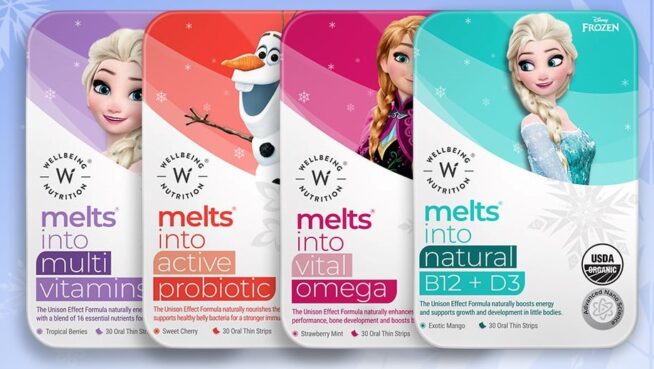 Wellbeing Nutrition-Disney Launch Melts for Kids - Center for Ayurveda ...